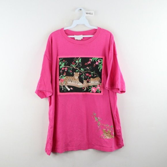 Vintage | Shirts | Vintage Streetwear Leopard Print Faded Tshirt | Poshmark
